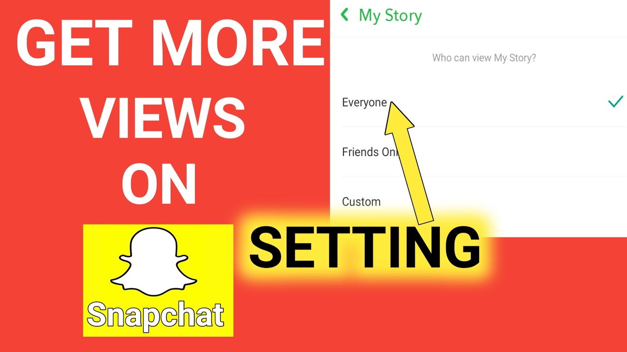 SNAPCHAT 2021 : How To Get More Views On Snapchat (IMPORTANT SETTING ...