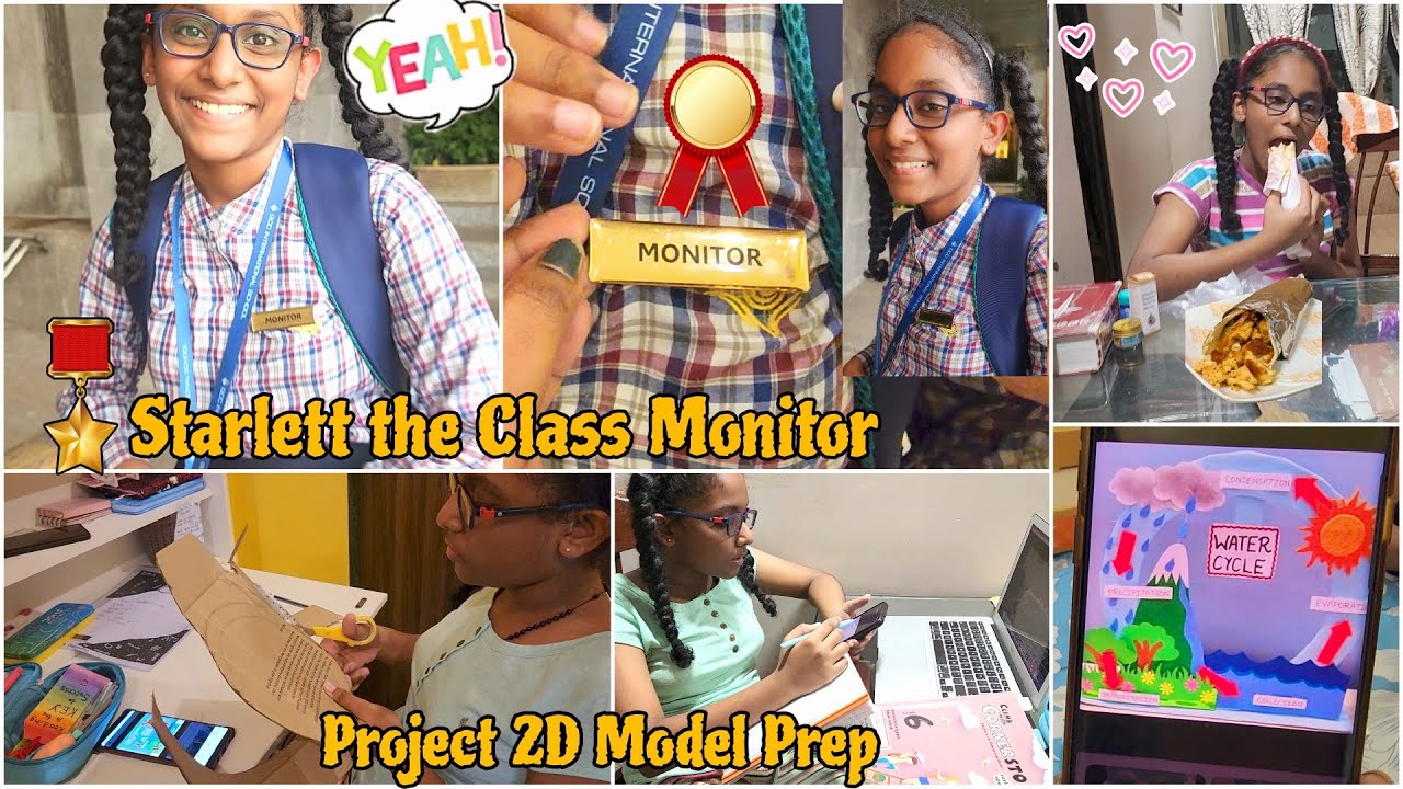 Starlett Is The CLASS MONITOR🤩Batch Bhi Mil Gaya🎖️🥰Very Proud Moment ...