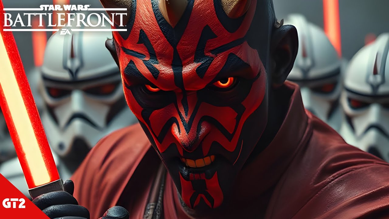 Star Wars BATTLEFRONT II Gameplay | DARTH MAUL VS CLONE ARMY |(PC RTX ...