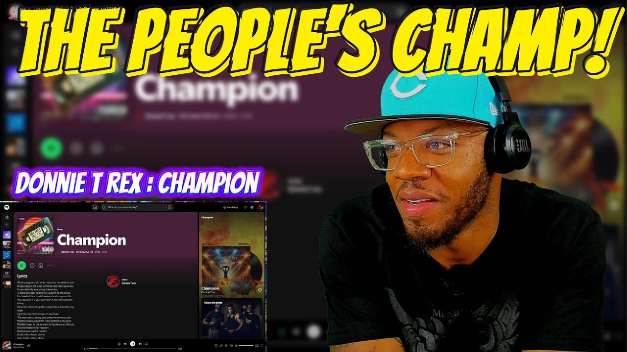 Underground Rap Meets Wrestling Legends 🏆 | Donnie T Rex - Champion ...