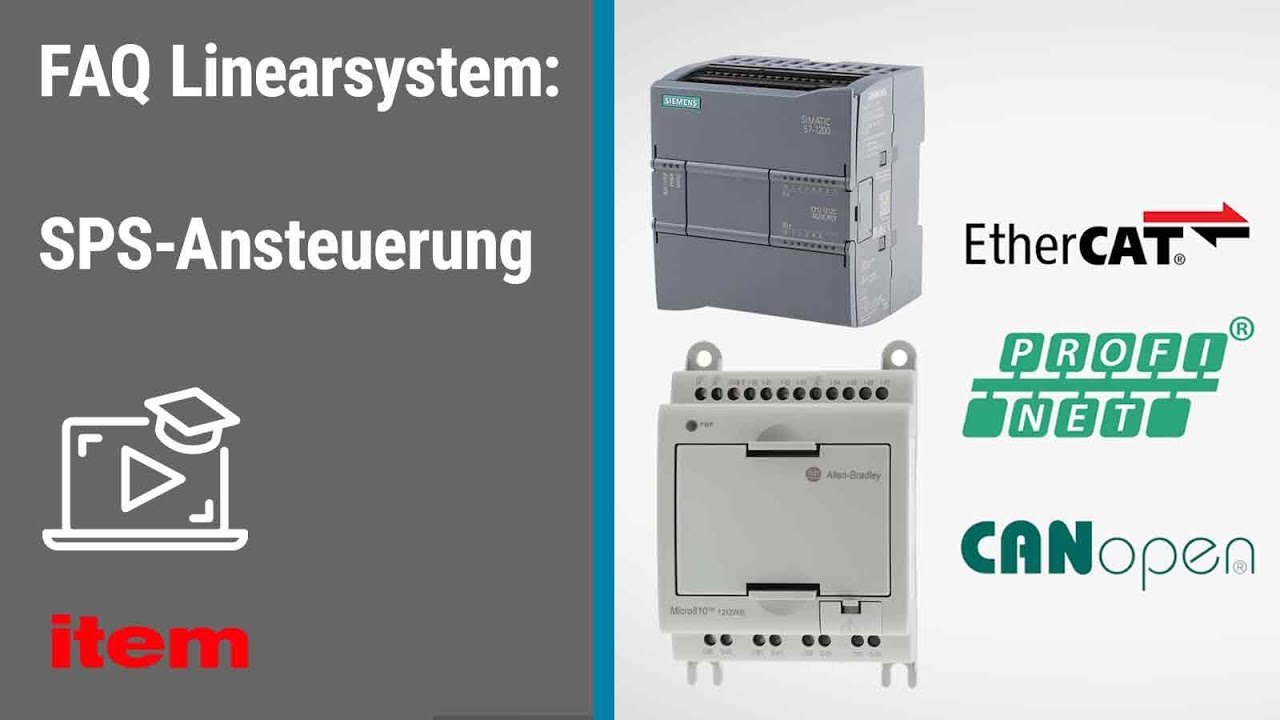FAQ Linearsystem: SPS Ansteuerung per EtherCAT, CANopen und PROFINET ...
