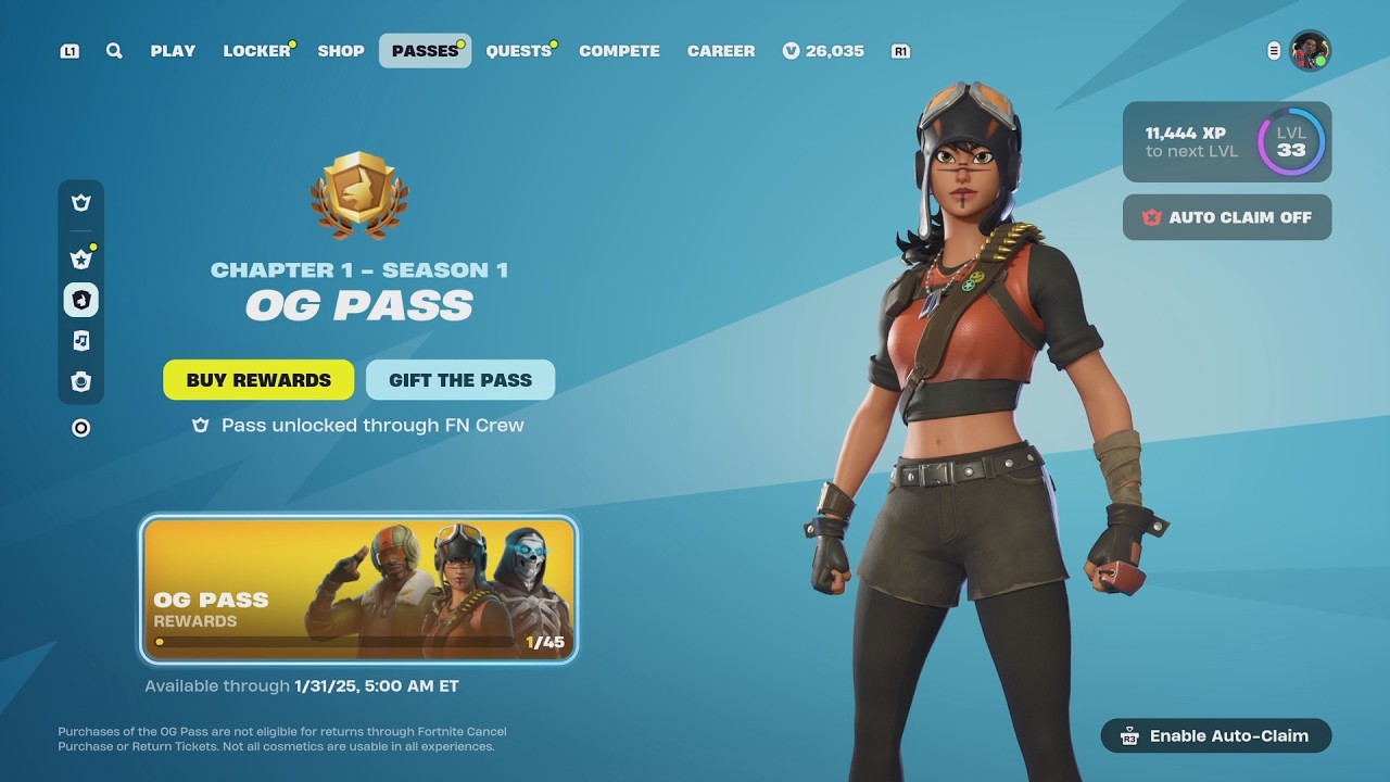 Fortnite OG Chapter 1 BATTLE PASS Is AMAZING!! 🤩 (Full Review - Chapter ...