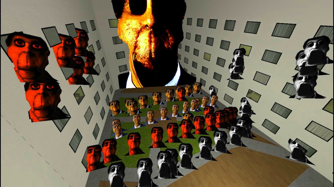 MULTI-COLORED OBUNGA / Garry’s Mod NextBot - YouTube