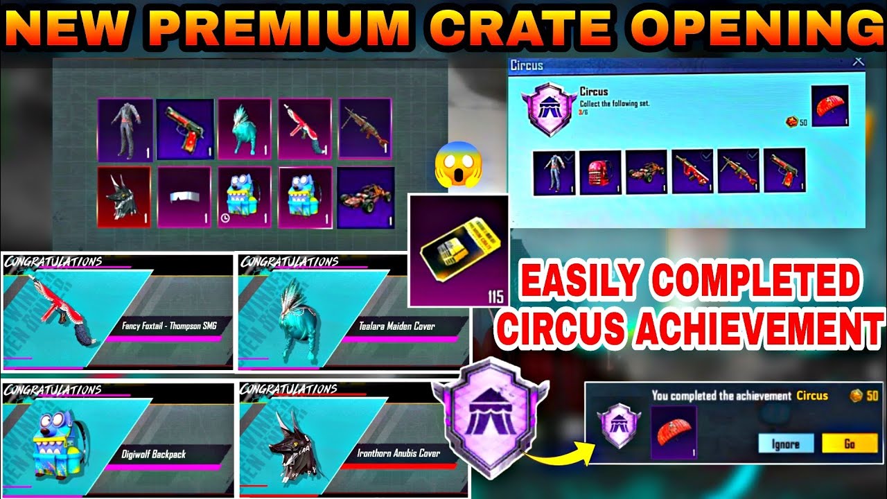 Complete Easily Circus Achievement In Bgmi | How To Complete Circus ...