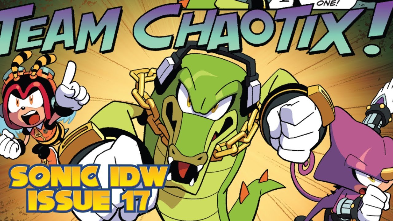 Team Chaotix vs. the Metal Virus [IDW #17] - YouTube