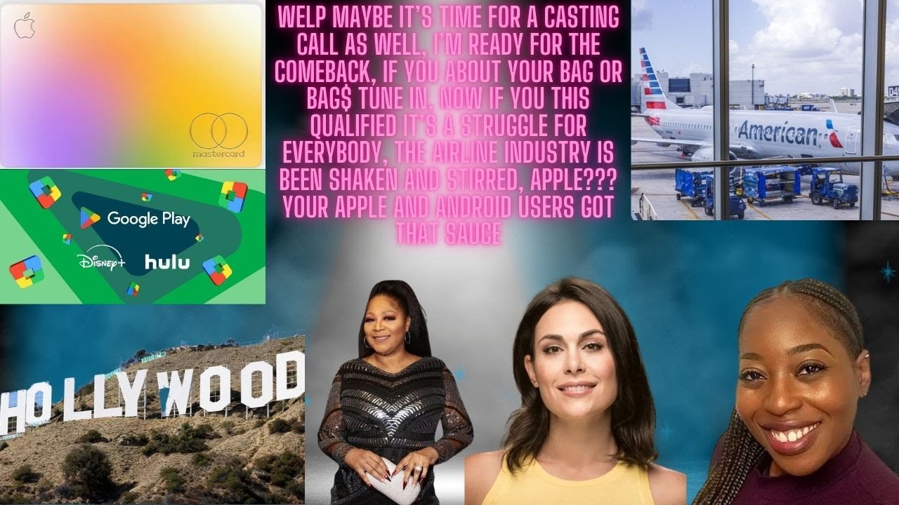 Hollywood, Trina Braxton, Libby Leffler, A. Rasberry, American Airlines ...