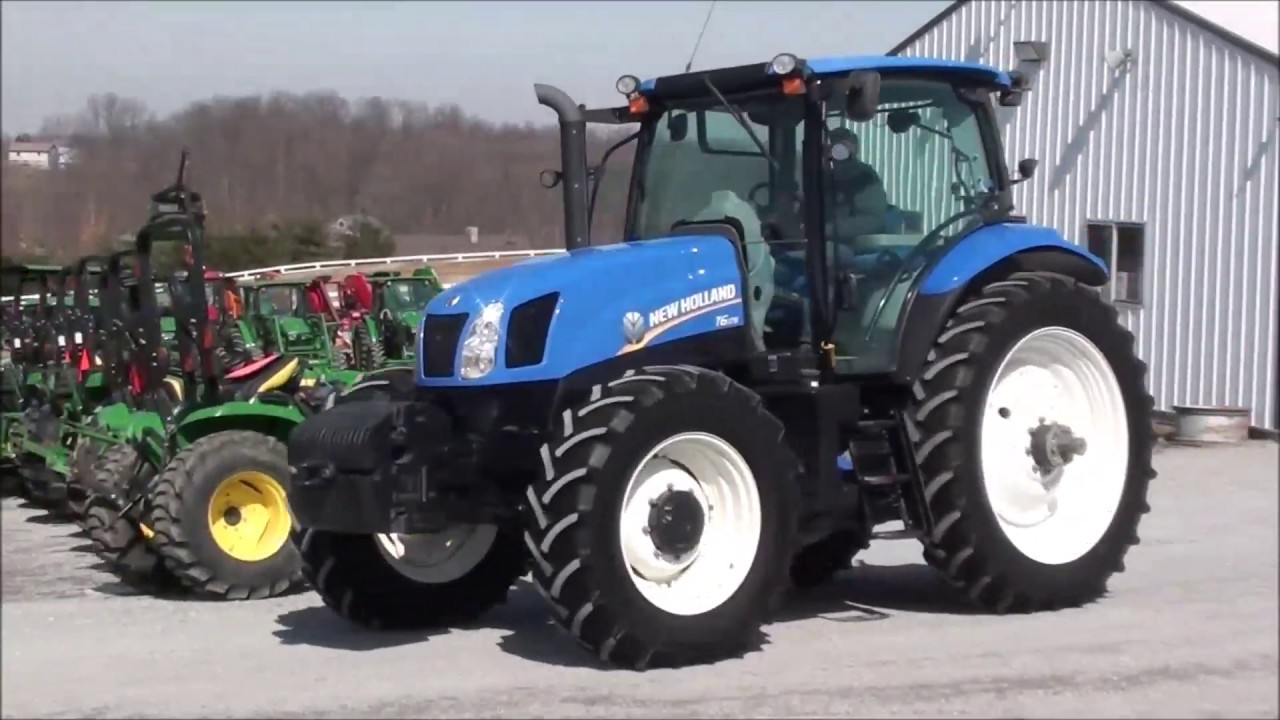 New Holland T6.175 Tractor For Sale! Sharp! - YouTube