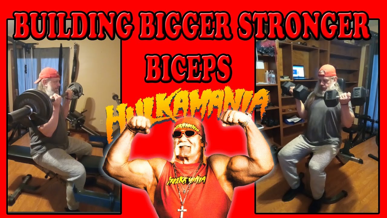 Hulk Hogan Pythons Bicep Workout 3 22 23 - YouTube