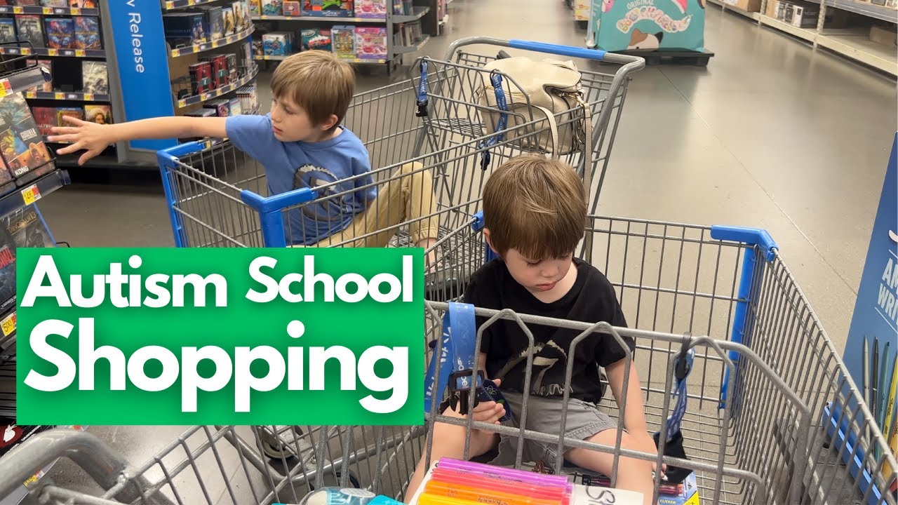 Autism School Shopping Haul - YouTube