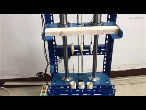 Fish floats making dipping machine - YouTube