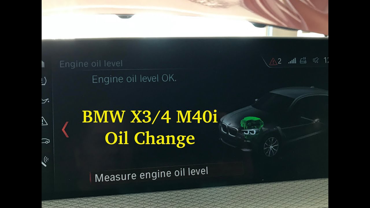 BMW X3 4 B58 Oil Change YouTube BMW X3 4 B58 Oil Change YouTube