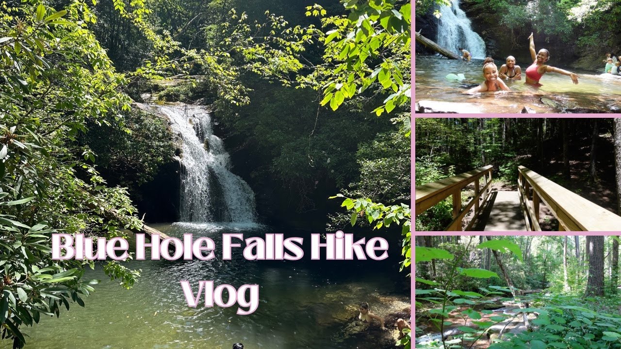 day in the life vlog | Blue Hole Falls Hike - YouTube