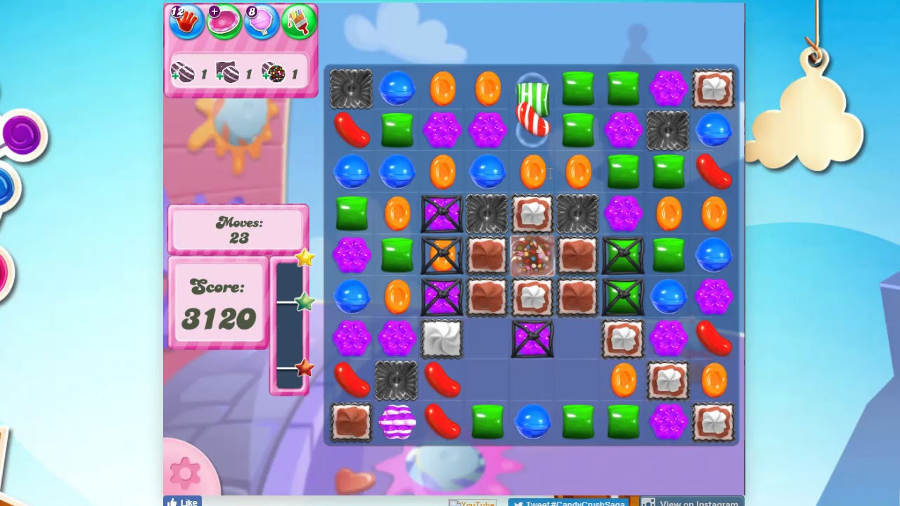 Candy Crush Saga Level 215 -- AppLevelHelp.Com - YouTube
