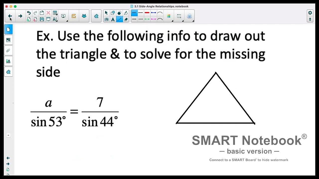 Foundations of Math 11: 3.1 Side Angle Relationships in Acute Triangles ...