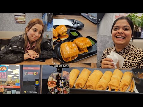 best spicy bada pav at choice india restaurant kitchener - YouTube