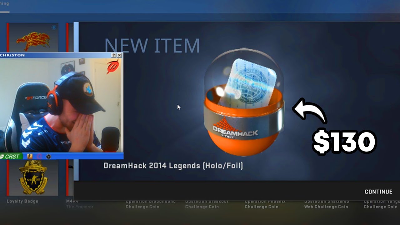 Opening a $130 Dreamhack 2014 capsule... - YouTube