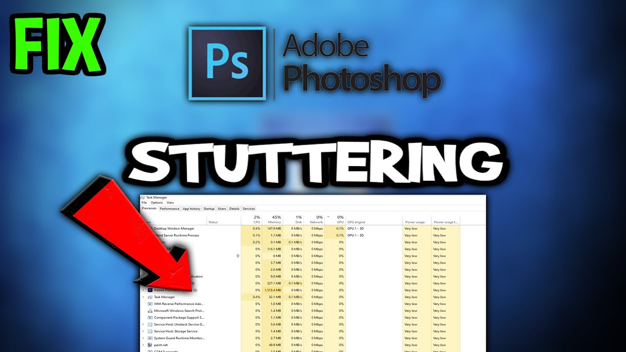 Adobe Photoshop – How to Fix Fps Drops & Stuttering – Complete Tutorial ...