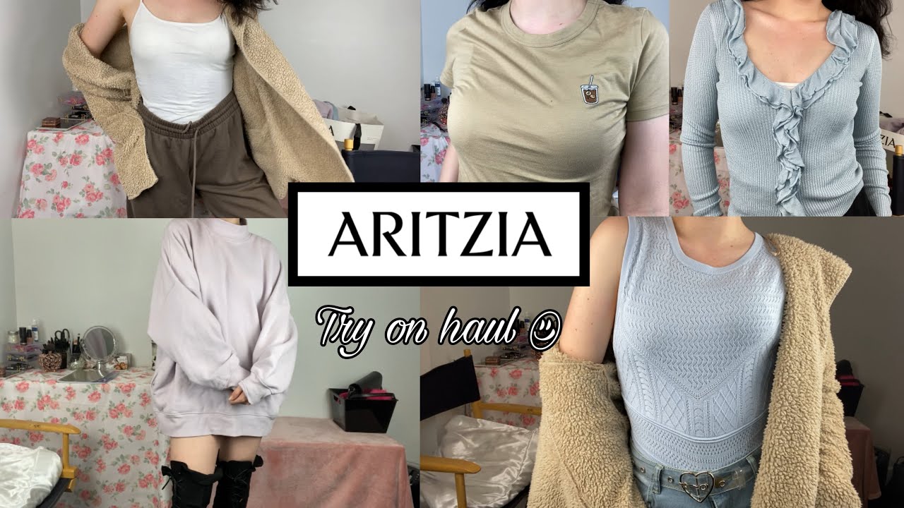 Aritzia Try On Haul Youtube