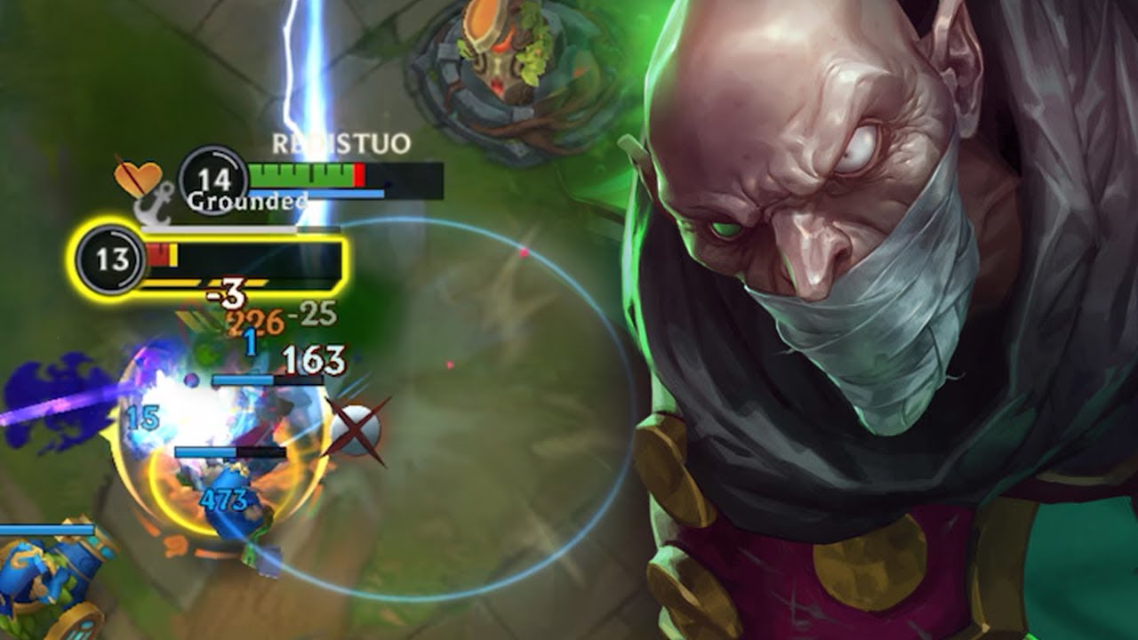 Wild Rift Singed Baron Lane Gameplay in Season 16 (Build & Runes) - YouTube