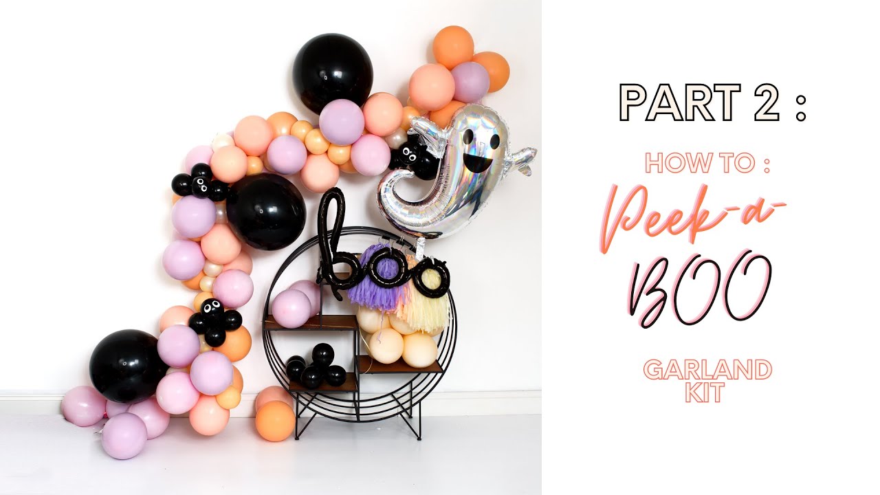 HOW TO - Part 2 DIY PETITE Garland - Peek-A-Boo Garland Kit Assembly ...