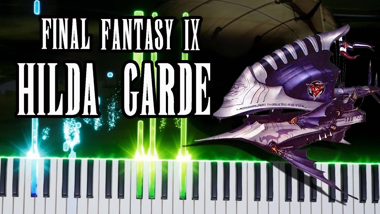 Final Fantasy IX - Hilda Garde, The Airship (Piano Synthesia) 🎹 - YouTube