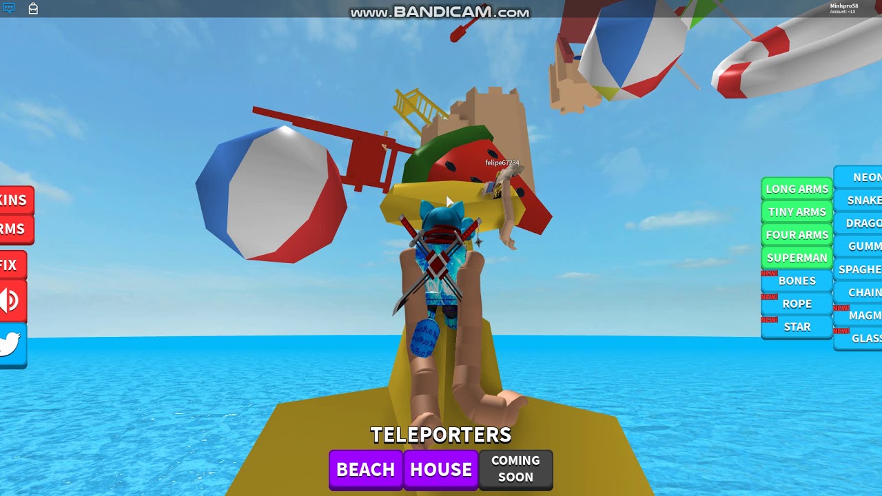 roblox Noodle-Arms - YouTube
