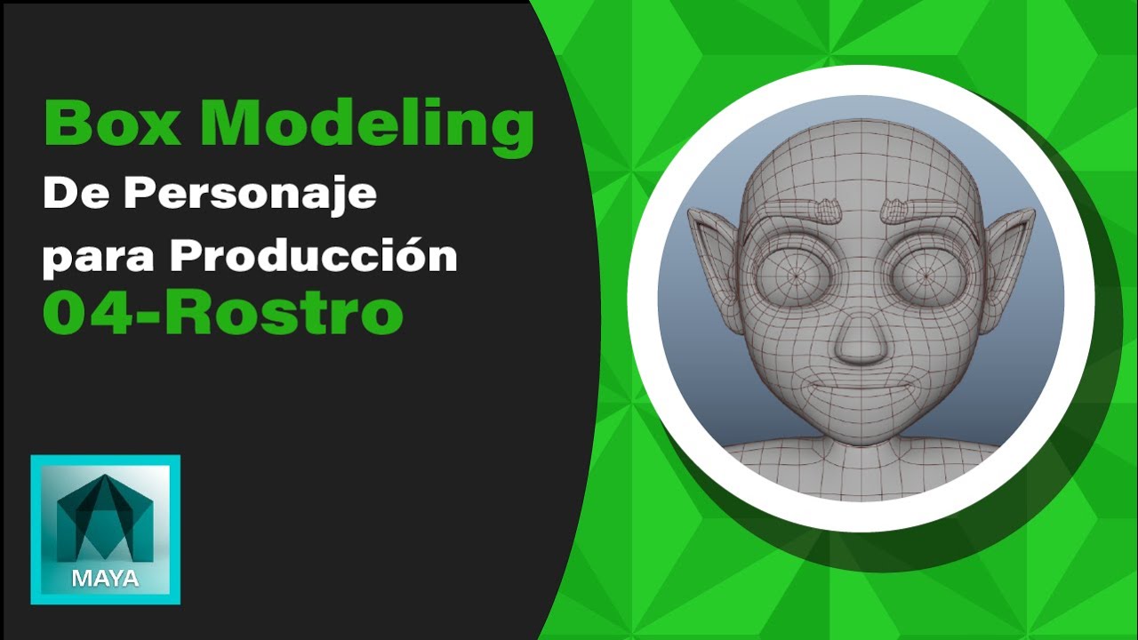 Box Modeling de un Personaje para Producción 04-Rostro - YouTube