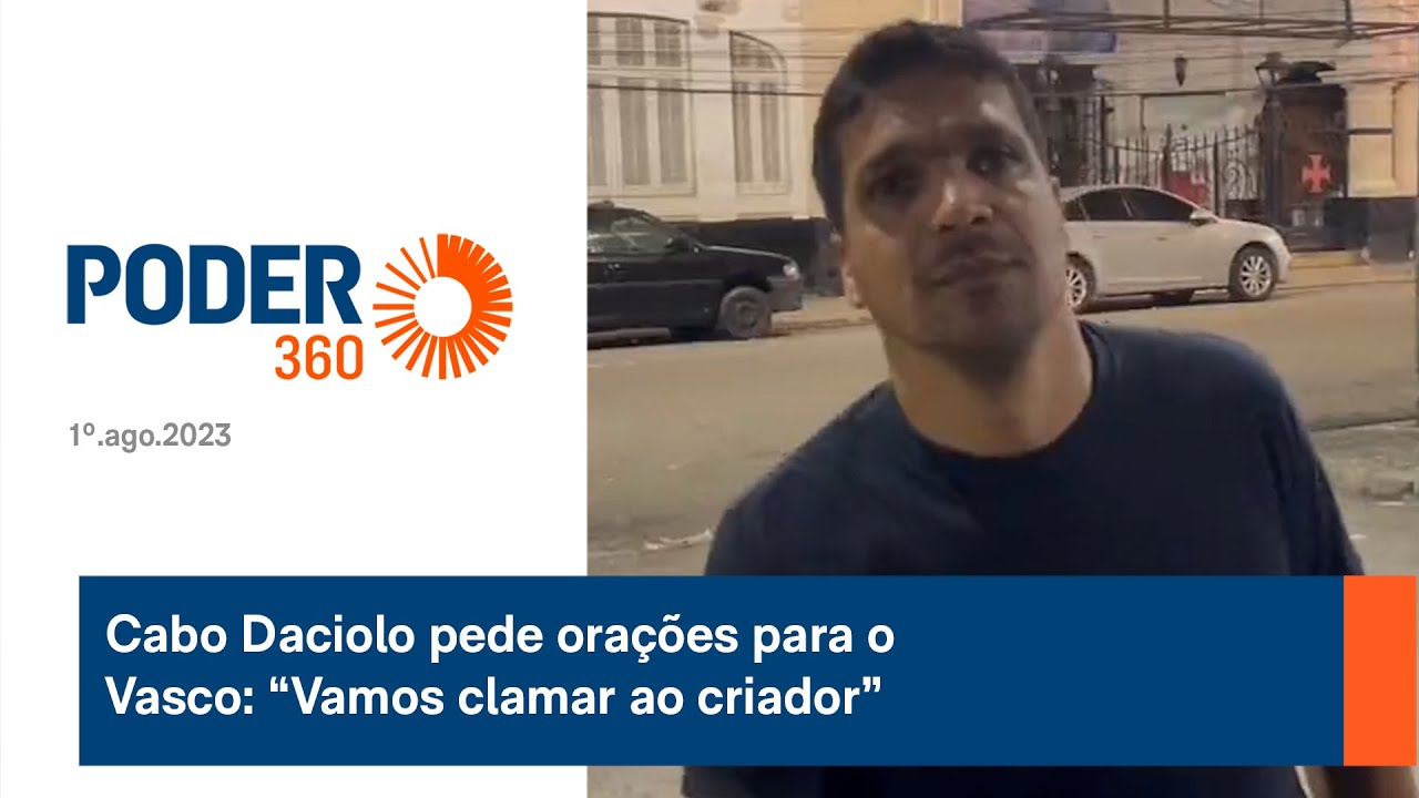 Cabo Daciolo pede orações para o Vasco: “Vamos clamar ao criador” - YouTube