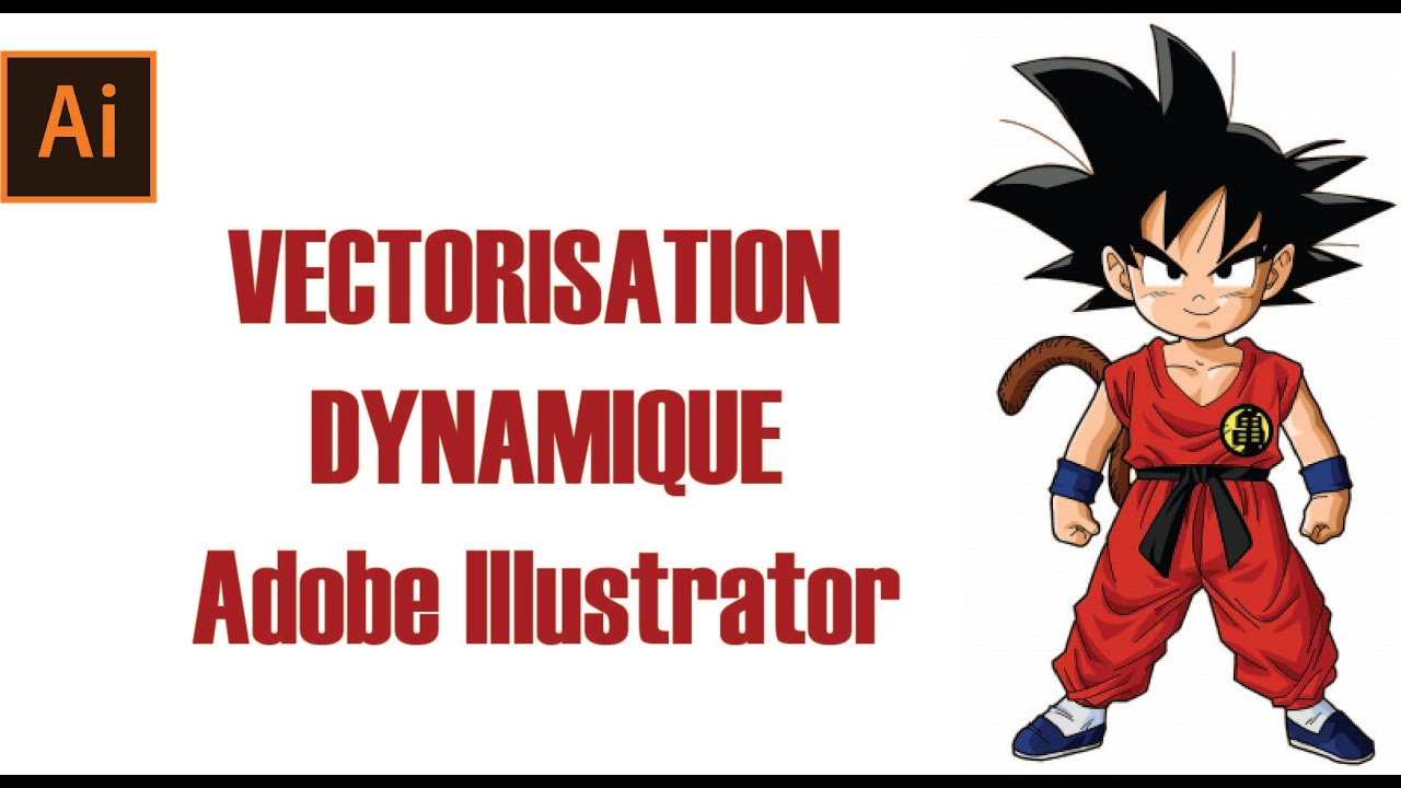 TUTO : Vectorisation dynamique d'une image - Adobe illustrator - YouTube