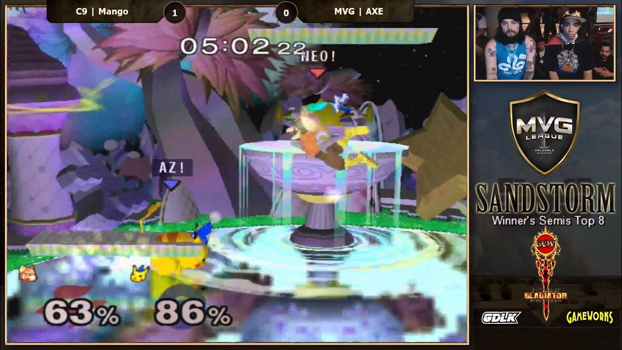 MVG Sandstorm: Top 8 Singles WS - C9 | Mango (Fox) vs. MVG | AXE (Pikachu) - YouTube