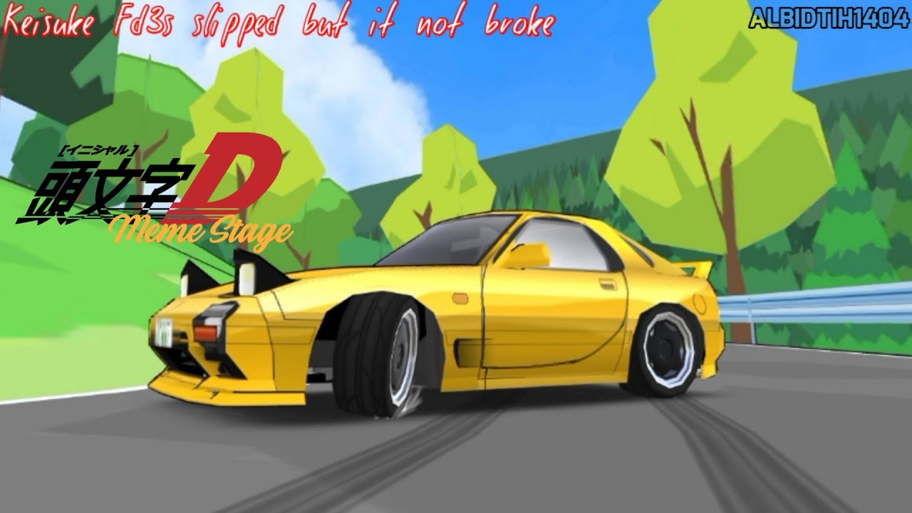 Keisuke wreck his fd but survived [Fr legend] - YouTube