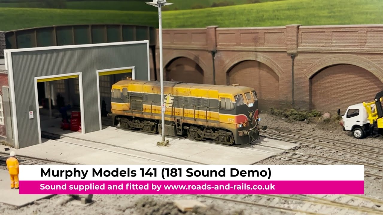 Murphy Models 181 With Roads And Rails DCC Sound - YouTube