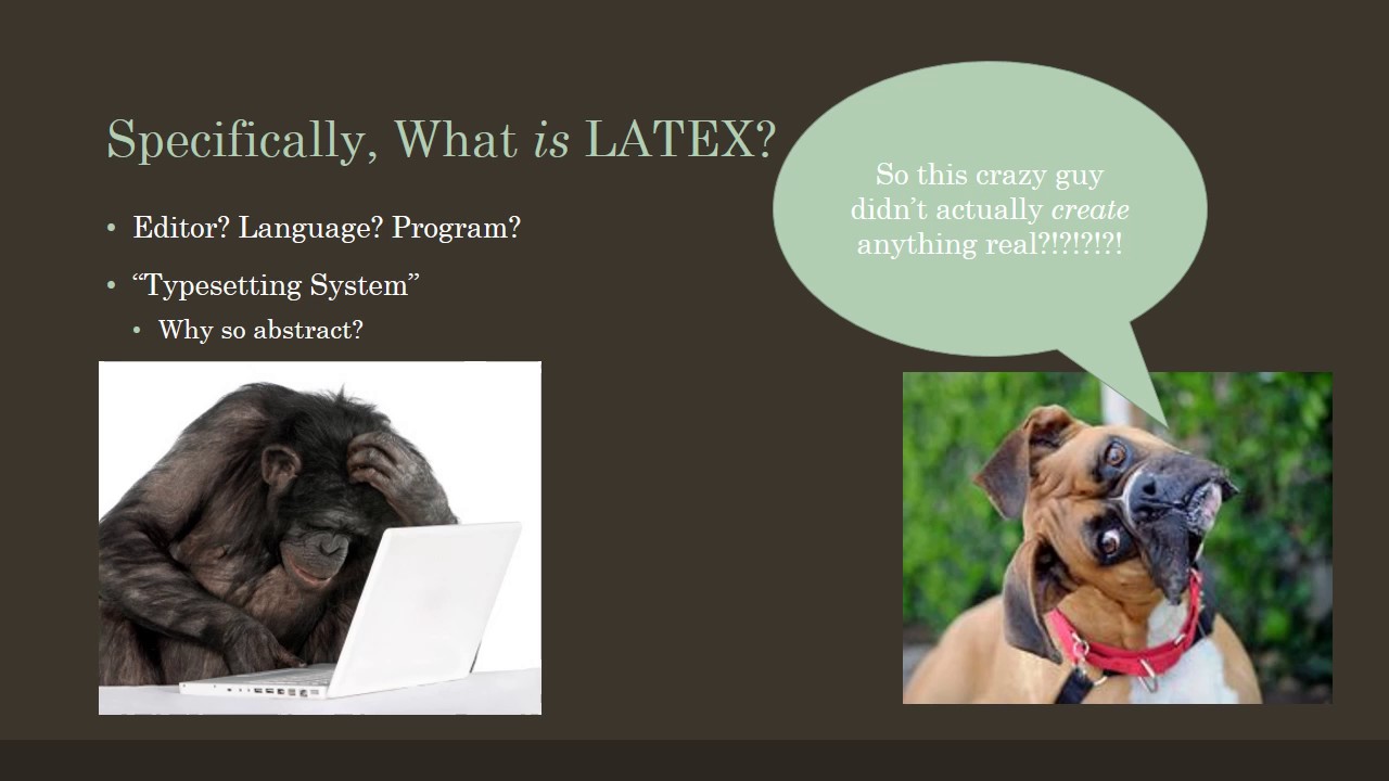What is LaTeX: A Technical Definition - YouTube