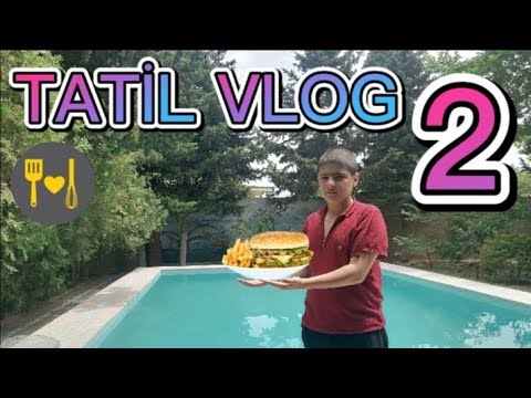 Tatil vlog 2 ! Yemek yaptım | Murad Memmedzade | Vlog