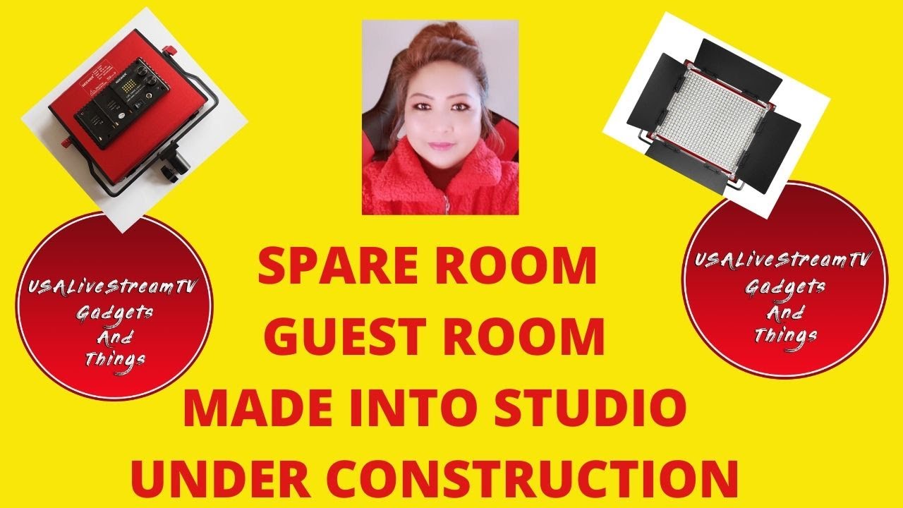SPARE ROOM UNORGANIZED STUDIO UNDER CONSTRUCTION - YouTube