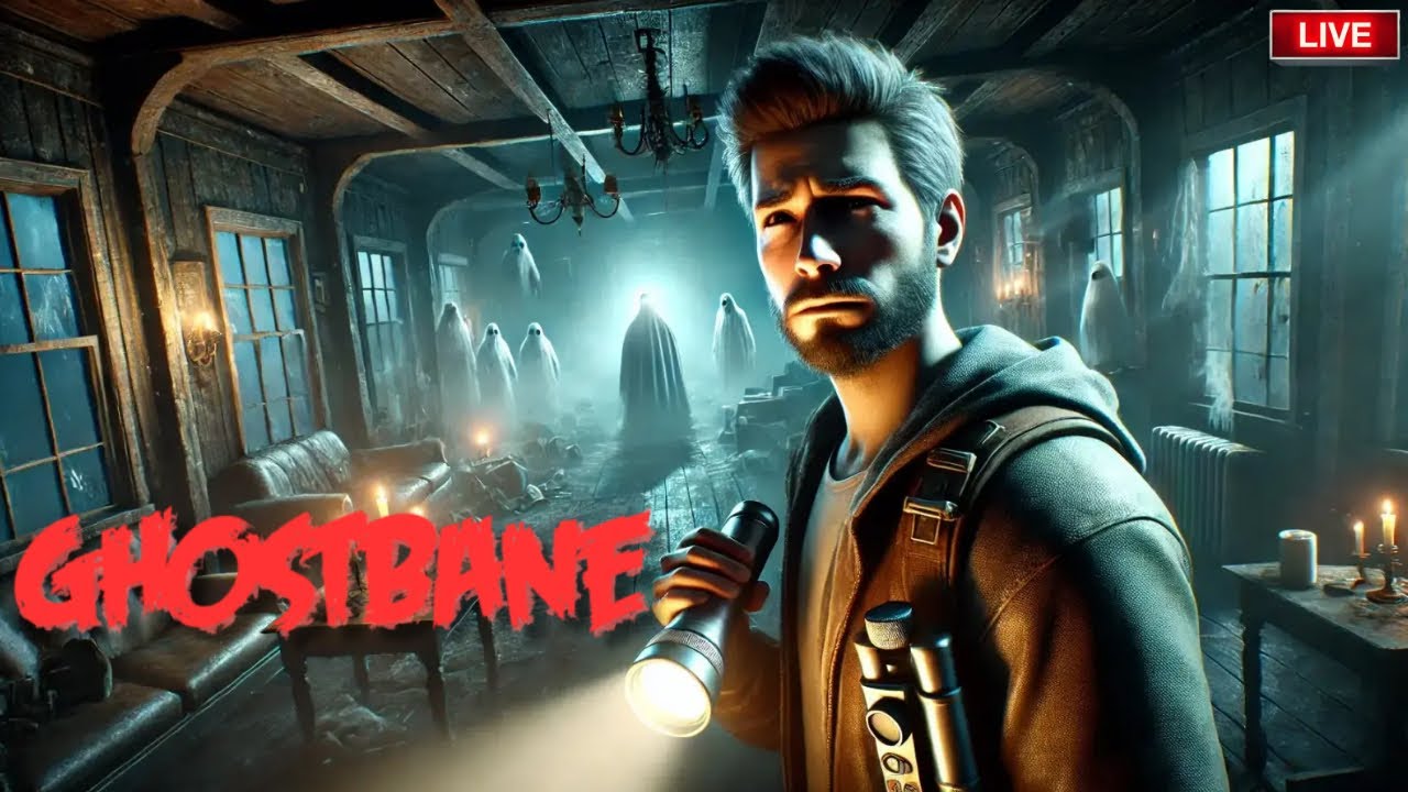 GHOSTBANE HORROR NIGHT WITH GANG || 🔴LIVE HORROR GAME #live # ...
