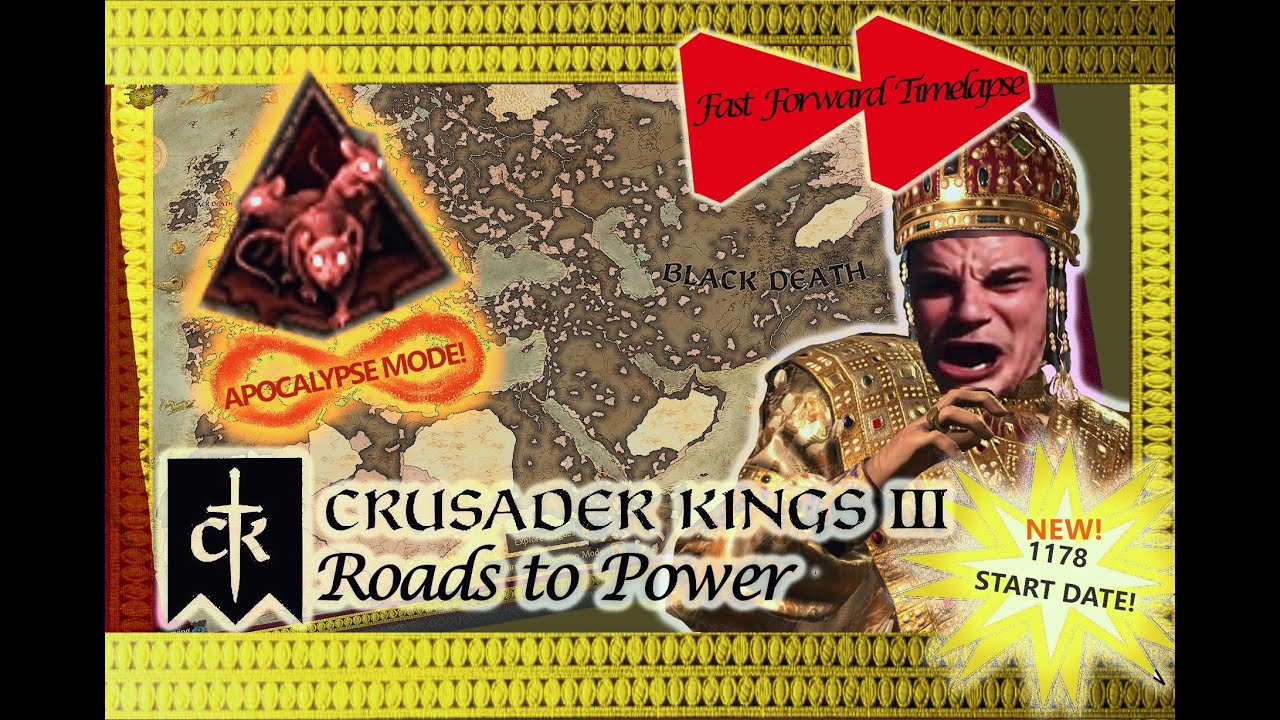 CK3 Timelapse Unlimited Plagues | 1178 Start Date Roads to Power | Crusader Kings III - YouTube