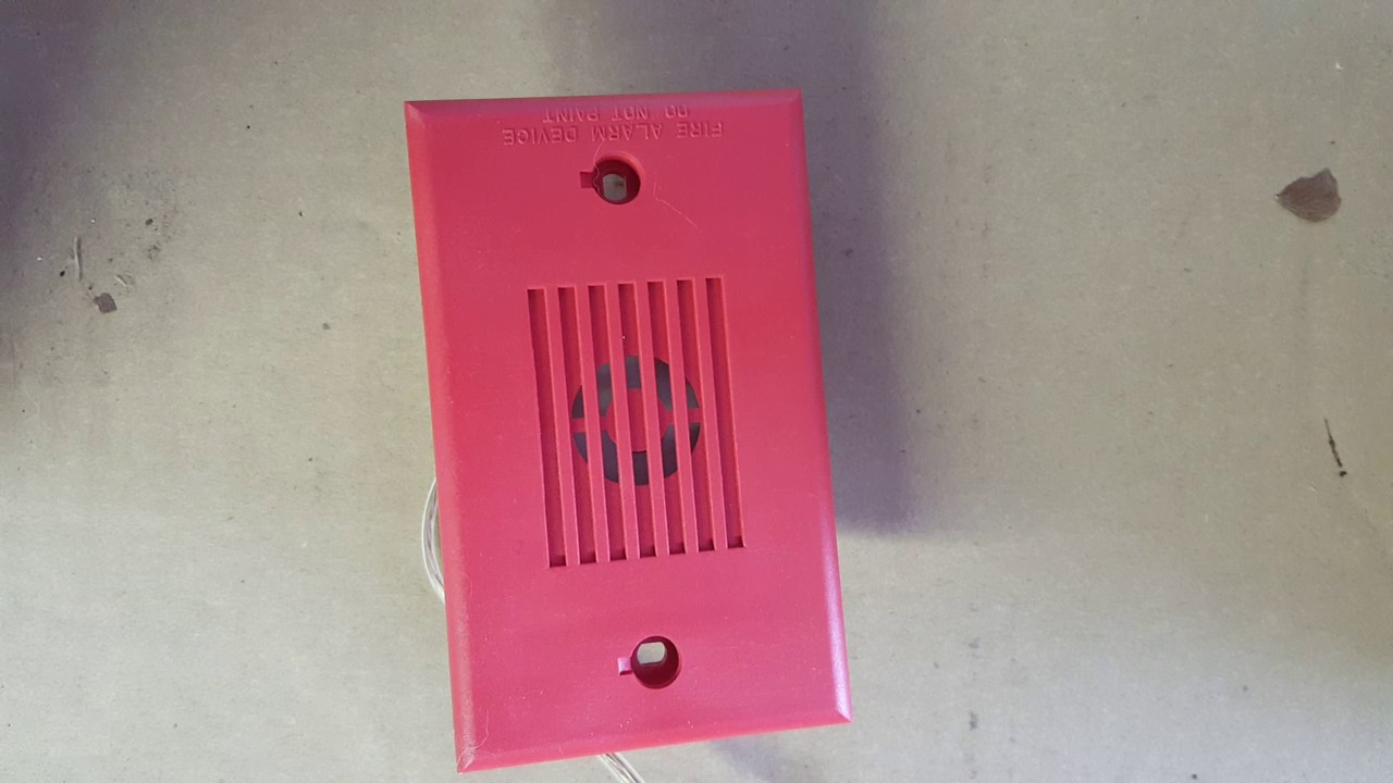 Wheelock MIZ Horn Test - YouTube