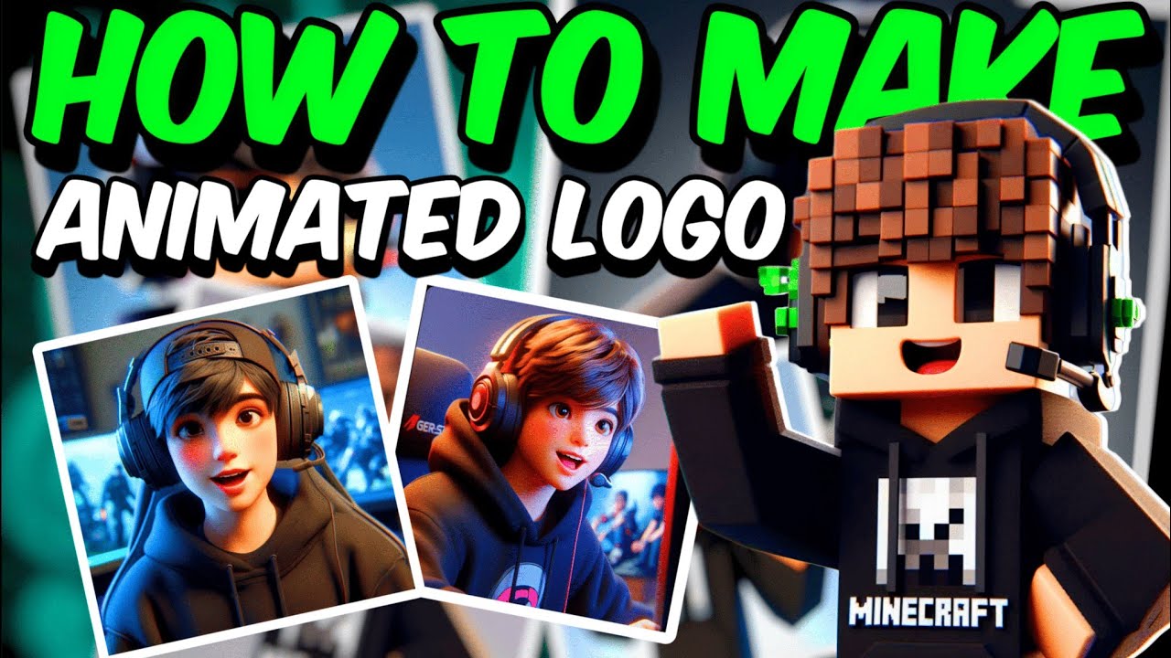 🤯How To Make Animated Logo To Make Intresting And Attractive Thumbnails ...