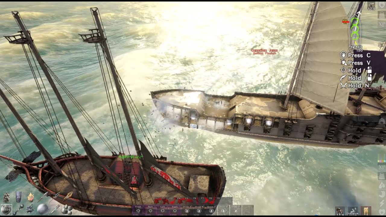 ATLAS PvP PegAsis vs Bottom Feeders (Chaos Junkies) - YouTube