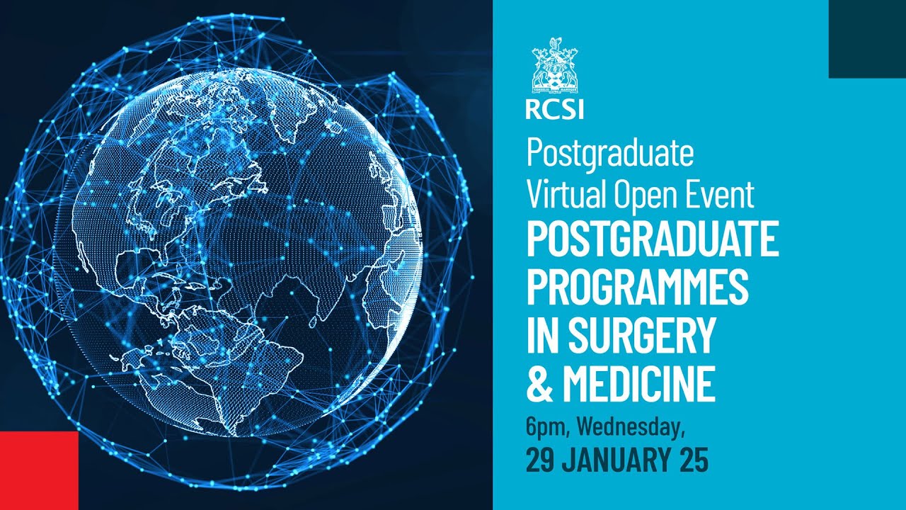 Postgraduate Virtual Open Event - Postgraduate Programmes in Surgery ...