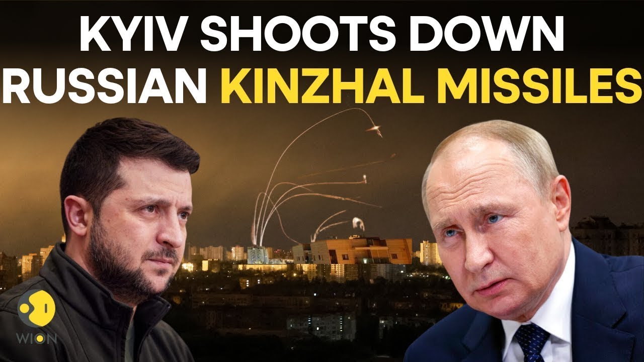 Ukraine says it shot down six Russian hypersonic Kinzhal missiles ...