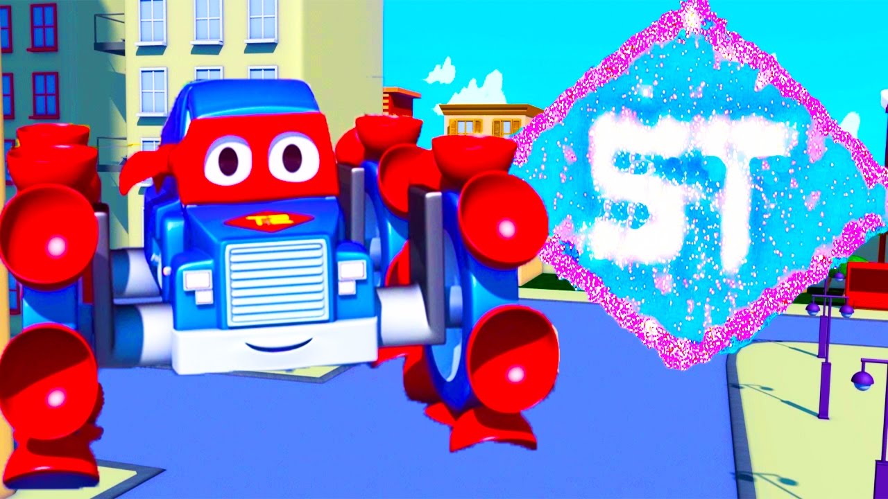 Carl the Super Truck is : Climbing Carl in Car City | Trucks and Cars ...