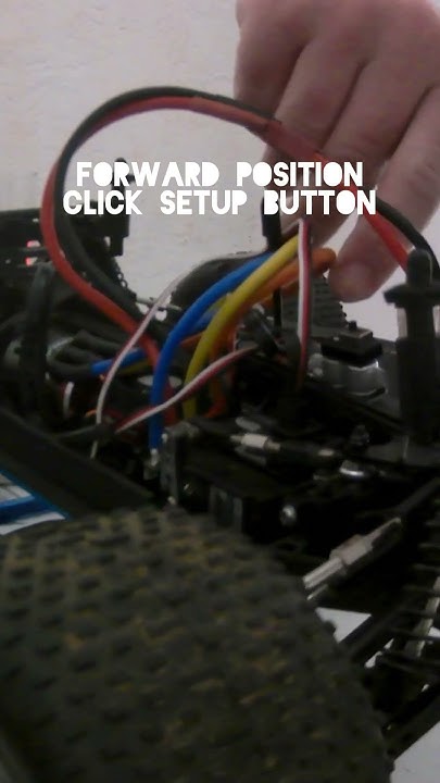 HOBBYWING BRUSHLESS ESC THROTTLE RANGE SETUP #rccar #rc #hobbywing ...