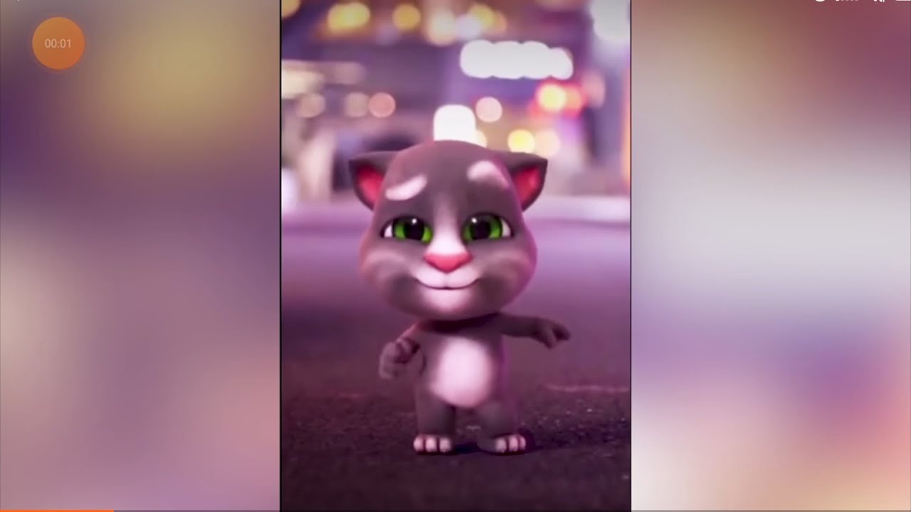 Cute talking tom dancing - YouTube