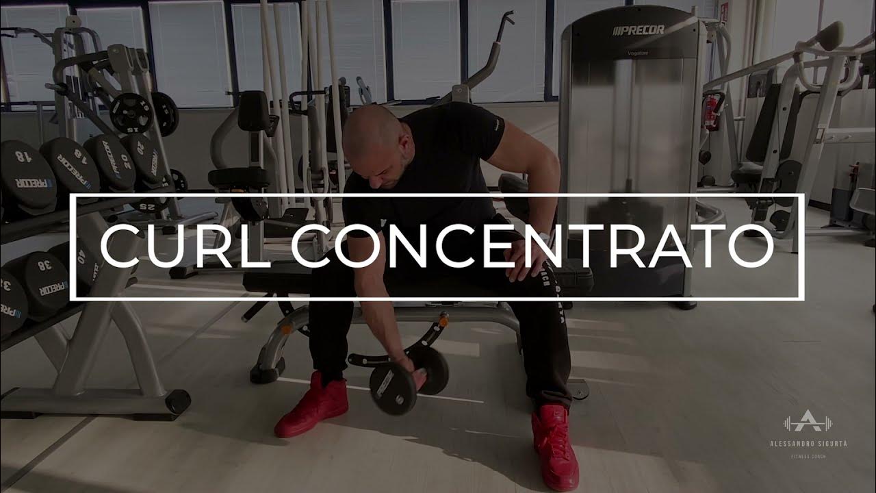 CURL CONCENTRATO MANUBRI - YouTube