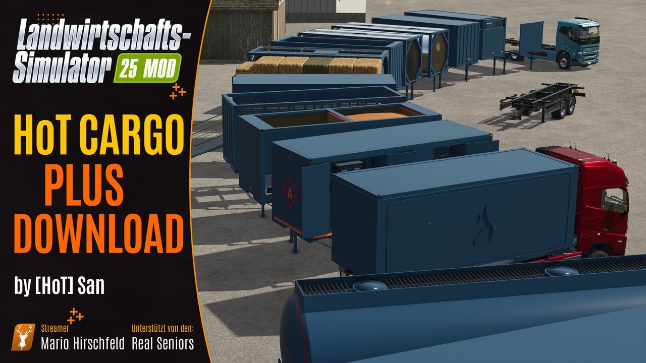 LS25 Cargo Pack vom HoT-Team 🚛 | Der ultimative Logistik-Mod für den Landwirtschafts-Simulator ...