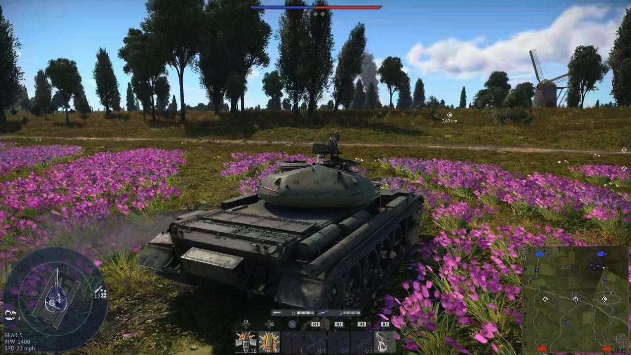 War Thunder T54 - YouTube