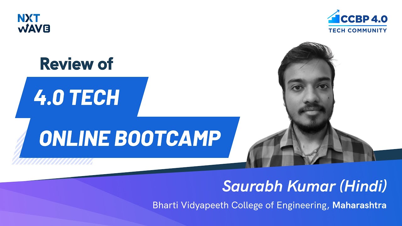 Transforming Futures in Tech: Saurabh's Learning Experience with ...
