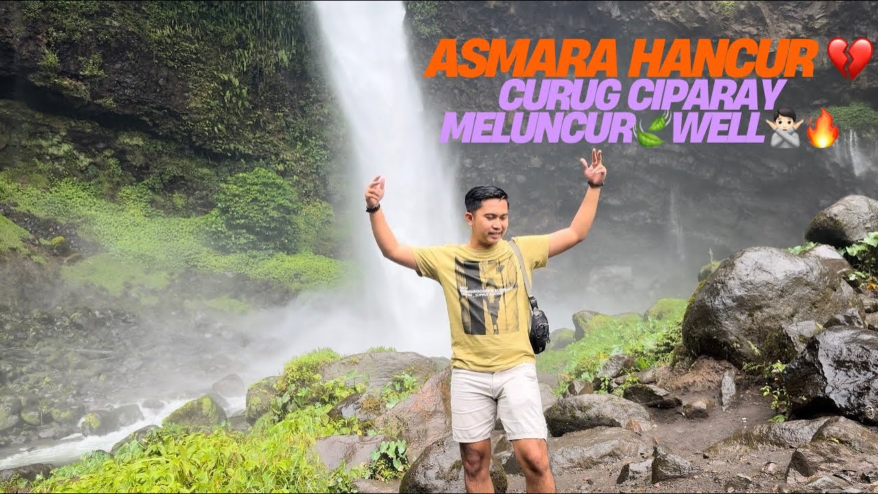 CURUG VIRAL DI TASIKMALAYA TEMPATNYA BERSIH BANYAK WISATAWAN ASING YANG ...